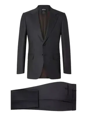 Zegna Centoventimila Wool Suit - Grey