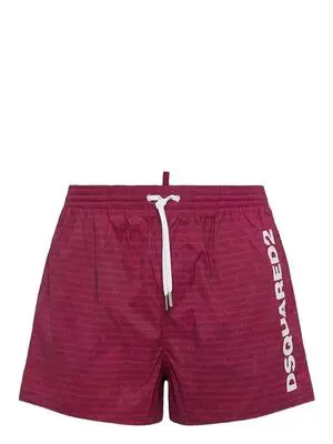 Dsquared2 Logo-print Swim Shorts - Red