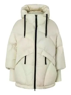 Bogner Hooded Quilted Jacket - Neutrals