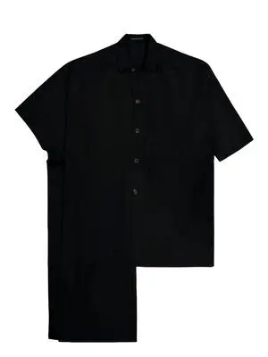 Yohji Yamamoto Asymmetric Jacket - Black