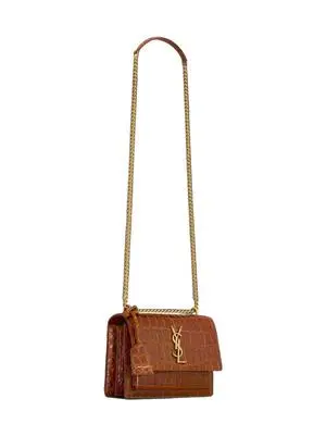 SAINT LAURENT Small Sunset Cross Body Bag
