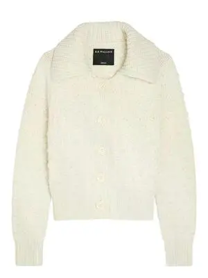 B.B. WALACE Bourgeois Long-sleeve Cardigan - Neutrals