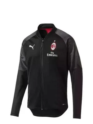 PUMA Ac Milan Stadium Sweatshirt - Black
