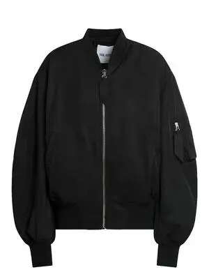 Attico Zip-up Bomber Jacket - Black