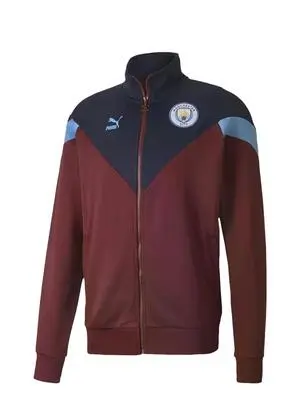 PUMA Manchester City Zip-up Sweatshirt - Red