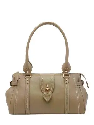 Liu Jo Heart-charm Shoulder Bag - Neutrals