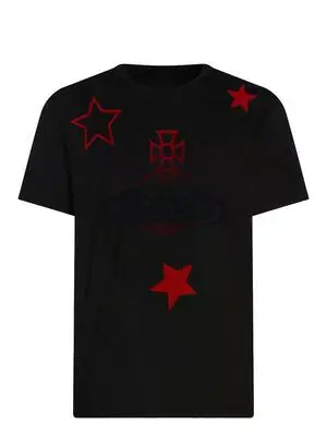 VIVIENNE WESTWOOD Paris Orb T-shirt - Black