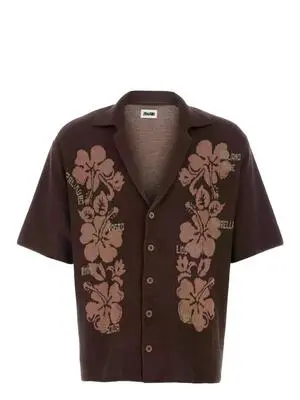 MAGLIANO Knit Riviera Shirt - Brown