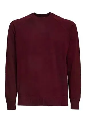 FILIPPO DE LAURENTIIS Raglan-sleeve Sweater - Red
