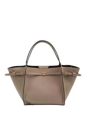 TOD'S Leather Tote Bag - Brown