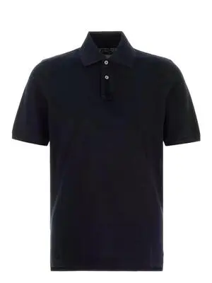 Fedeli Piquet Polo Shirt - Blue
