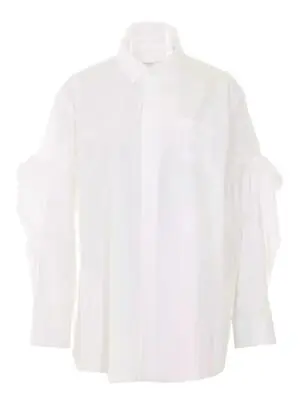 Sacai Frontal Buttons Oversized Shirt - White