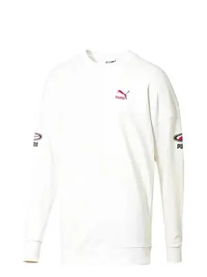 PUMA Crew-neck Sweatshirt - White