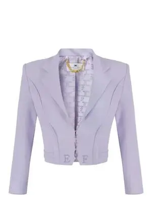 ELISABETTA FRANCHI Cropped Blazer