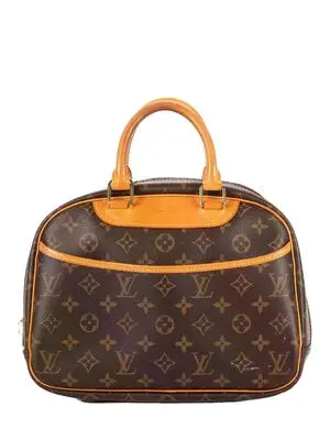 LOUIS VUITTON Trouville Monogram Handbag - Brown