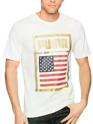 PUMA Graphic-print T-shirt - White
