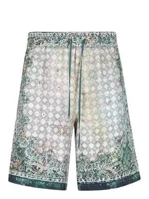 Amiri Printed Bermuda Shorts - Green