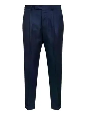 PT TORINO Cuffed Trousers - Blue