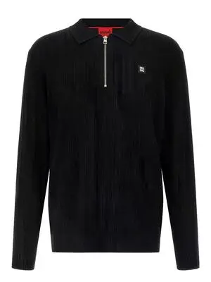 BOSS Ribbed Polo Shirt