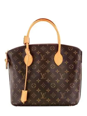 LOUIS VUITTON Lockit Nm Handbag Monogram Canvas Pm - Brown