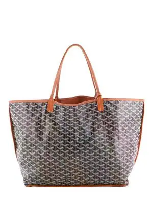 Goyard Anjou Reversible Coated Canvas Gm Tote Bag - Black