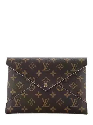 LOUIS VUITTON Kirigami Pochette Monogram Canvas Gm Pouch - Brown