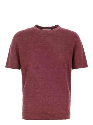 Brunello Cucinelli Crew-neck T-shirt - Red