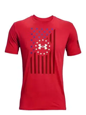Under Armour Flag-print T-shirt - Red