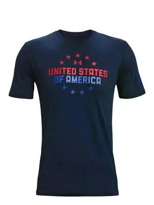 Under Armour Freedom Usa T-shirt - Blue