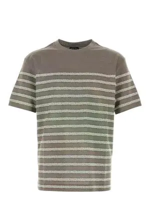 Giorgio Armani Crew-neck T-shirt - Brown