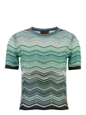 Missoni Embroidered T-shirt - Green