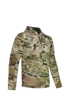 Under Armour Camouflage Ribbed Hoodie - Green