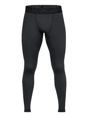Under Armour Coldgear® Logo-waistband Leggings - Black
