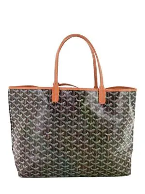 Goyard Saint Louis Coated Canvas Pm Tote Bag - Black