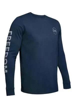Under Armour Freedom New Flag Long-sleeve T-shirt - Blue