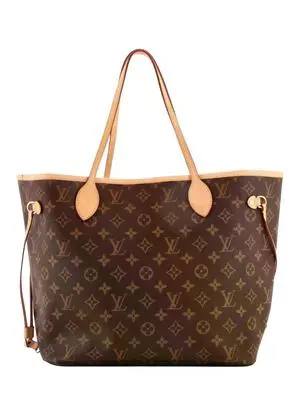 LOUIS VUITTON Neverfull Monogram Canvas Mm Tote Bag - Brown