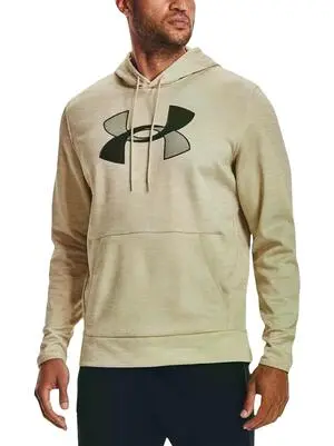 Under Armour Logo-detail Hoodie - Neutrals