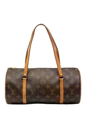 LOUIS VUITTON 2003 Monogram Papillon 30 Handbag - Brown