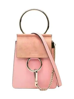 Chloé Mini Faye Bracelet Bag - Pink