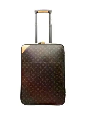 LOUIS VUITTON 2011 Monogram Pegase 55 Travel Bag - Brown