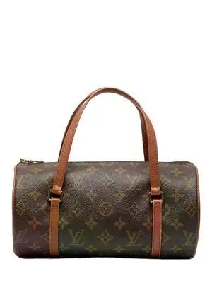 LOUIS VUITTON 1995 Monogram Papillon 26 Handbag - Brown