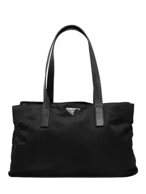 Prada Tessuto Tote Bag - Black
