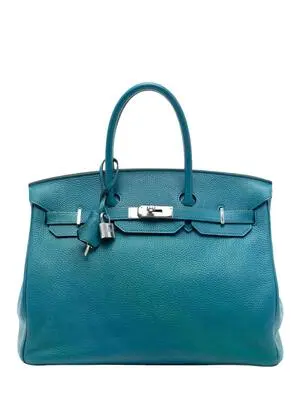 HERMÈS 2001-2002 Clemence Birkin Retourne 35 Handbag