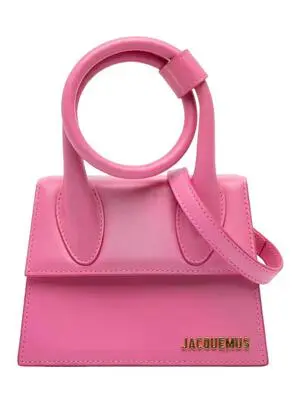 Jacquemus Le Chiquito Noeud Satchel - Pink