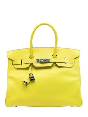 HERMÈS 2012 Epsom Verso Birkin Retourne 35 Handbag