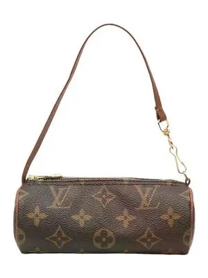 LOUIS VUITTON 1990-2010 Monogram Papillon Pochette - Brown