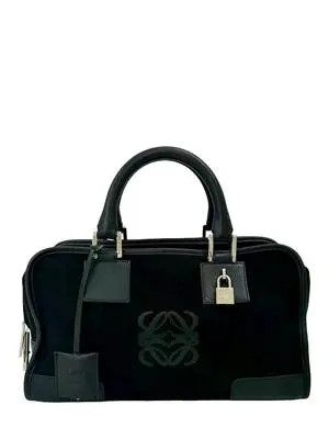 Loewe Amazona 28 Handbag - Black
