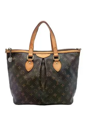 LOUIS VUITTON 2012 Monogram Palermo Pm Satchel - Brown