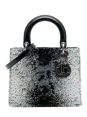Dior 2013 Medium Lady Satchel - Black
