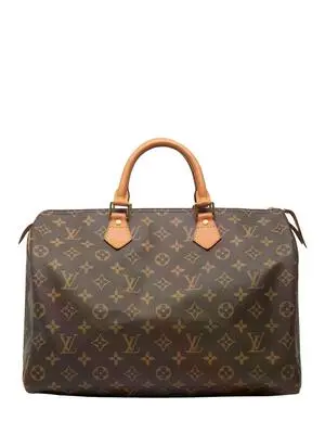 LOUIS VUITTON 2000 Louis Vuitton Monogram Speedy 35 Boston Bag